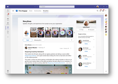 Getting social with Viva Engage